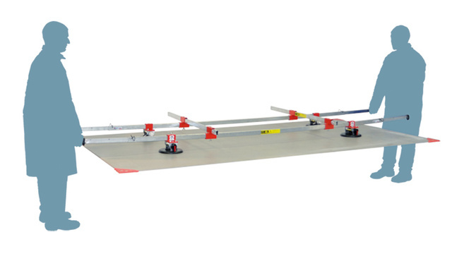 Superstick, systém na manipulaci s velkoformátovými dlaždicemi